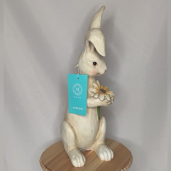 Martha Stewart | Holiday | Martha Stewart Rustic White Easter Bunny ...